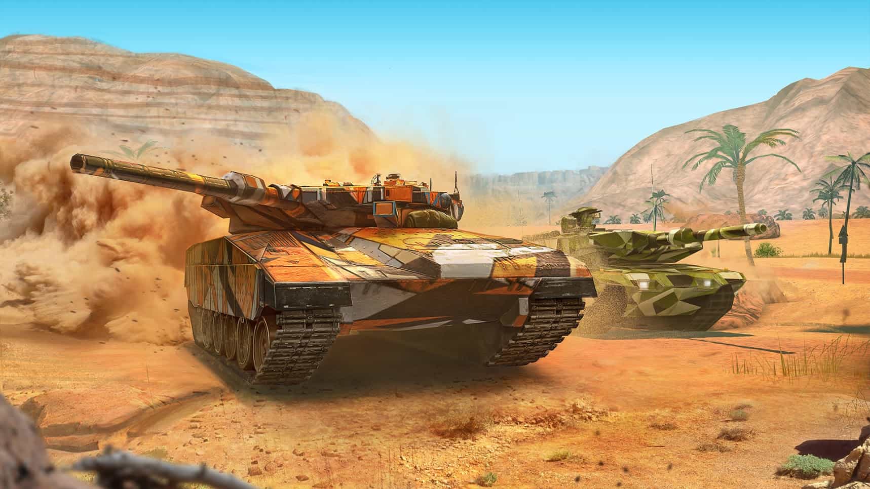 Modern Assault Tanks เกมมือถือสงครามรถถังแบบ PVP